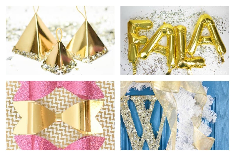 12 Sparkly Christmas Decorating Ideas to Bling Out your Holiday!