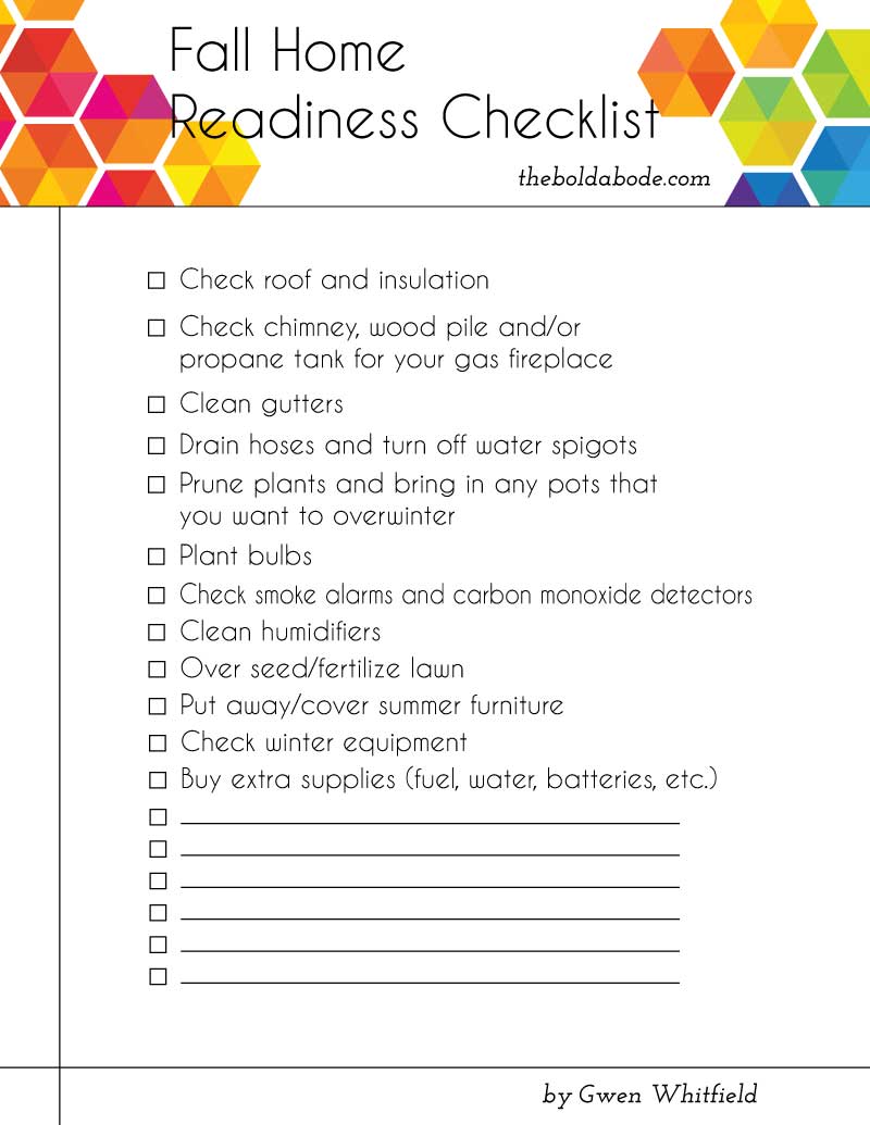 13 Things You Need to Do to Get Ready for Fall! Plus Free Fall Home ...