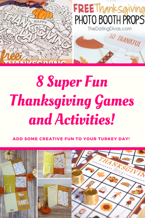 8 Fun Thanksgiving Family Games and Activities