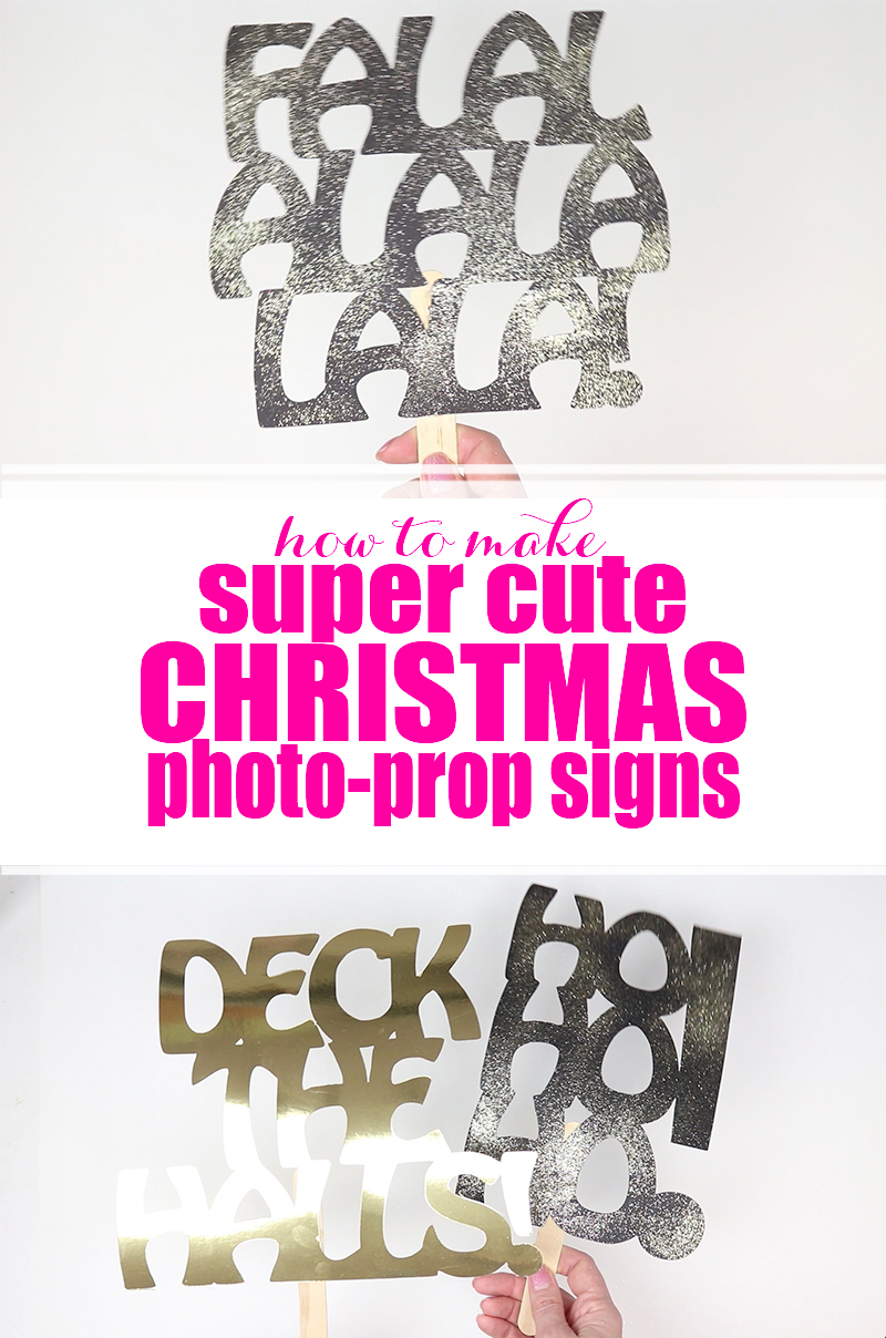 christmas-photo-prop-signs - The Bold Abode