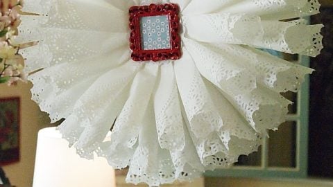 How to Make a Paper Wreath - From The Bold Abode
