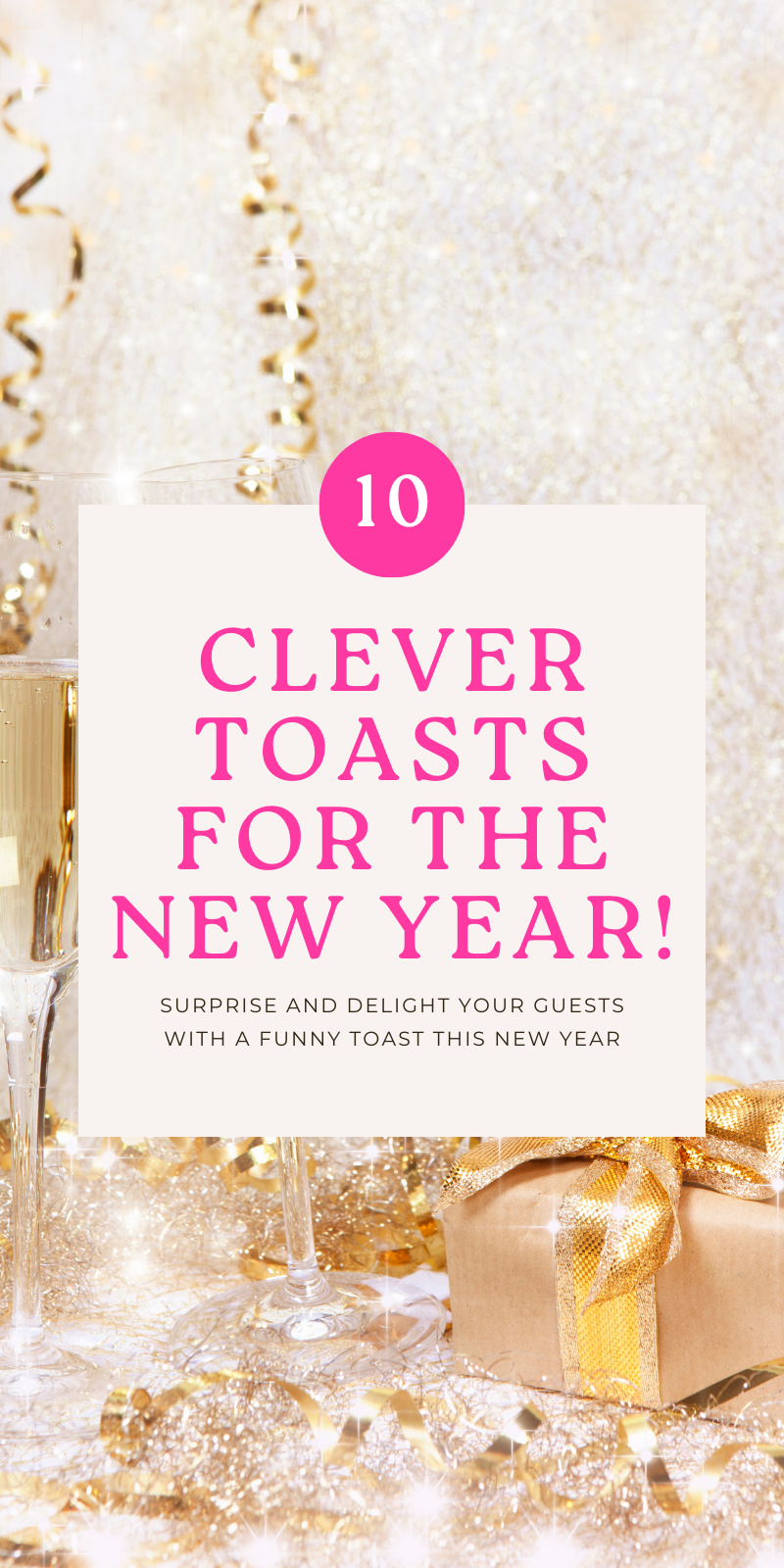 Toasts for New Years Eve - The Bold Abode